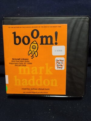 Shelf217 Audiobook~boom! Mark haddon- unabridged- 3 disc | eBay