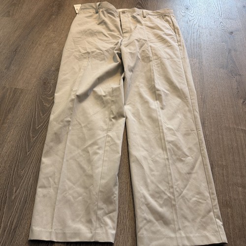 Dockers Pants Mens 38x32 White Linen Blend Premium Relaxed Fit Dress ...