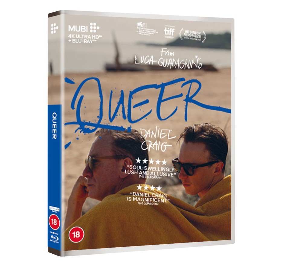 Queer (4K UHD Blu-ray) Jason Schwartzman Ariel Schulman Drew Droege ...