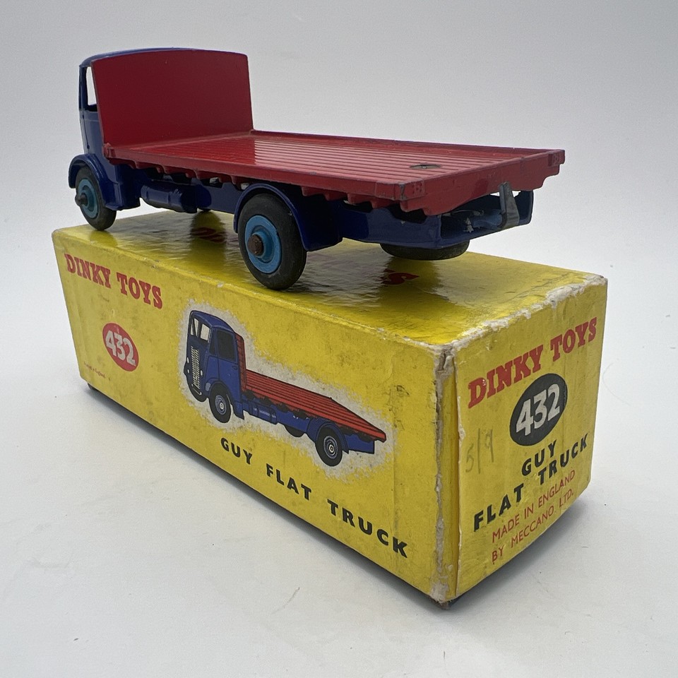 Dinky 432 Guy Flat Truck. Excellent in Good Original Box | eBay UK