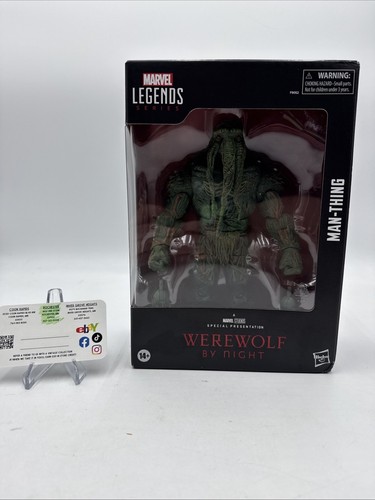 Hasbro Marvel Legends Series Werewolf By Night MAN THING Action Figure ...