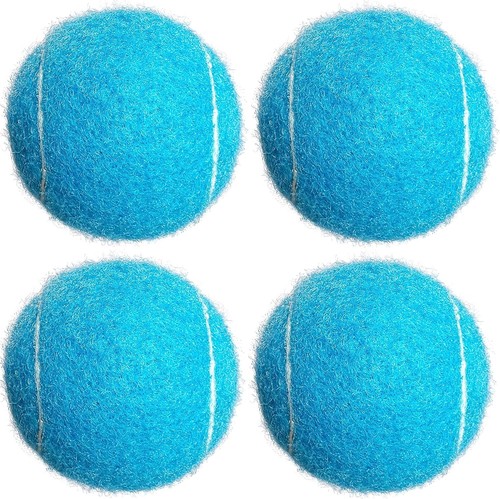 Tennis Balls, 4 Pack Advanced Practice Balls for Beginner, Blue | eBay