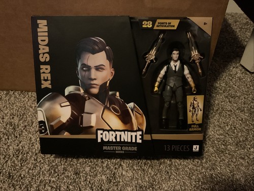 Fortnite Master Grade Series Midas Rex Action Figure | eBay