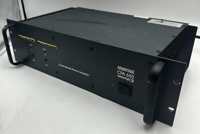 BIAMP CPA 650 Commercial Professional Power Amplifier 650 WATT-Preowned ...