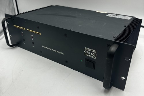 BIAMP CPA 650 Commercial Professional Power Amplifier 650 WATT-Preowned ...