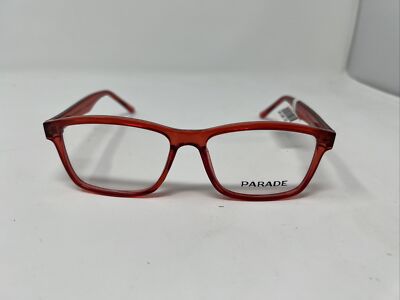 PARADE Avalon 1750 54/17 Red eyeglass frames X44 | eBay