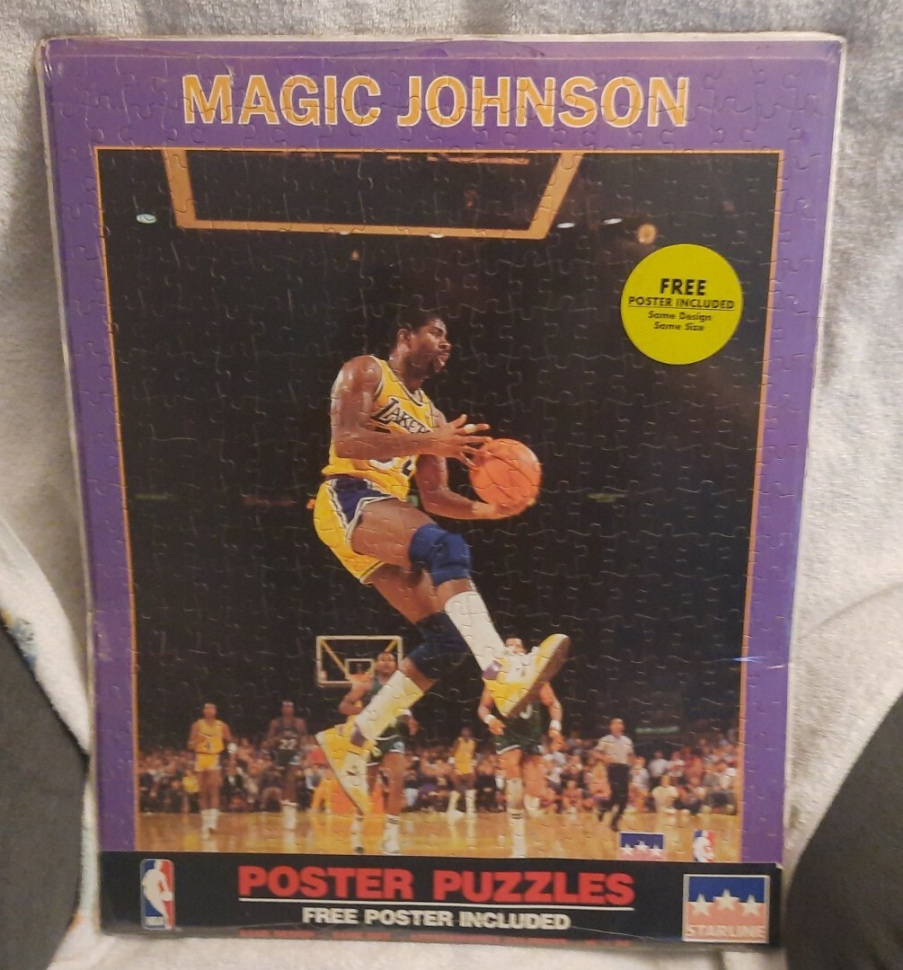 Poster Di Magic Johnson Larry Bird