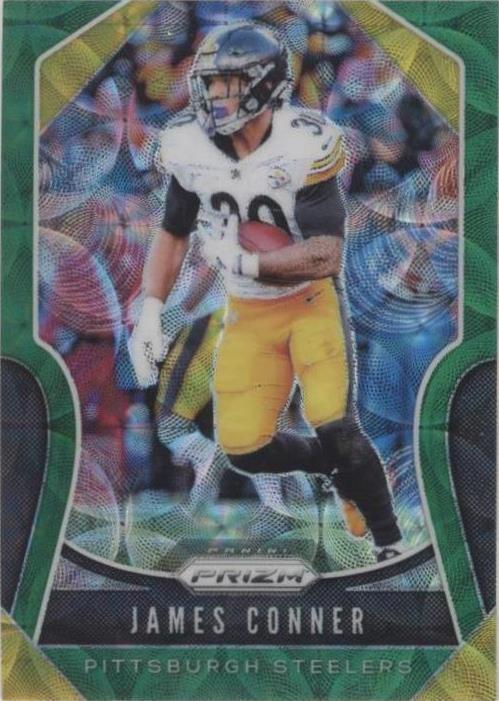 2019 Panini Prizm - James Conner #97 Green Scope Prizm /75 for sale ...