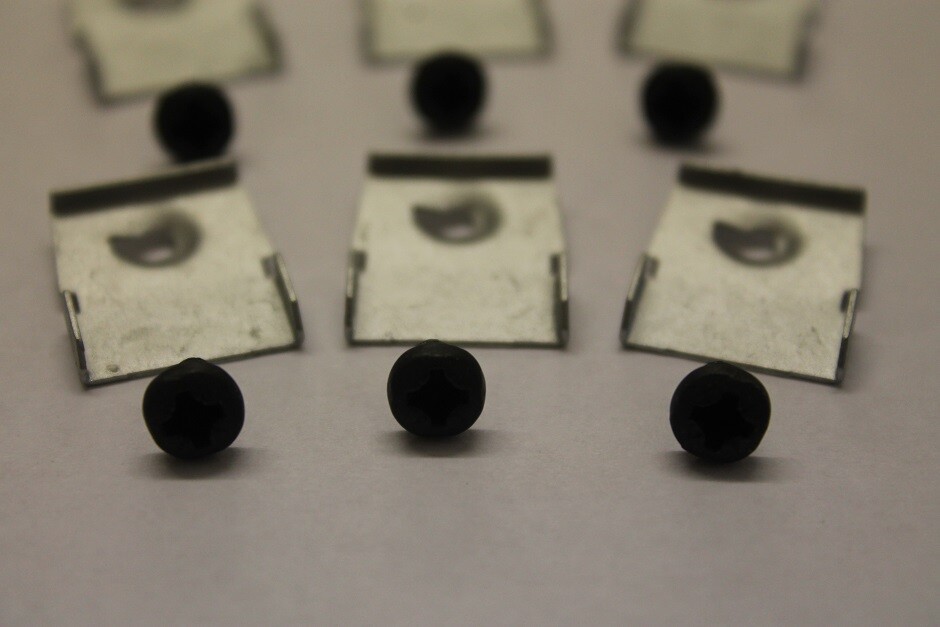 Headlight bezel fasteners retainer clips screws kit PAIR Fit Land Rover ...