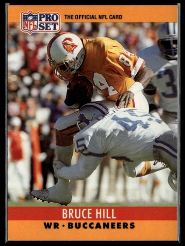 1990 Pro Set Bruce Hill Tampa Bay Buccaneers #312 | eBay