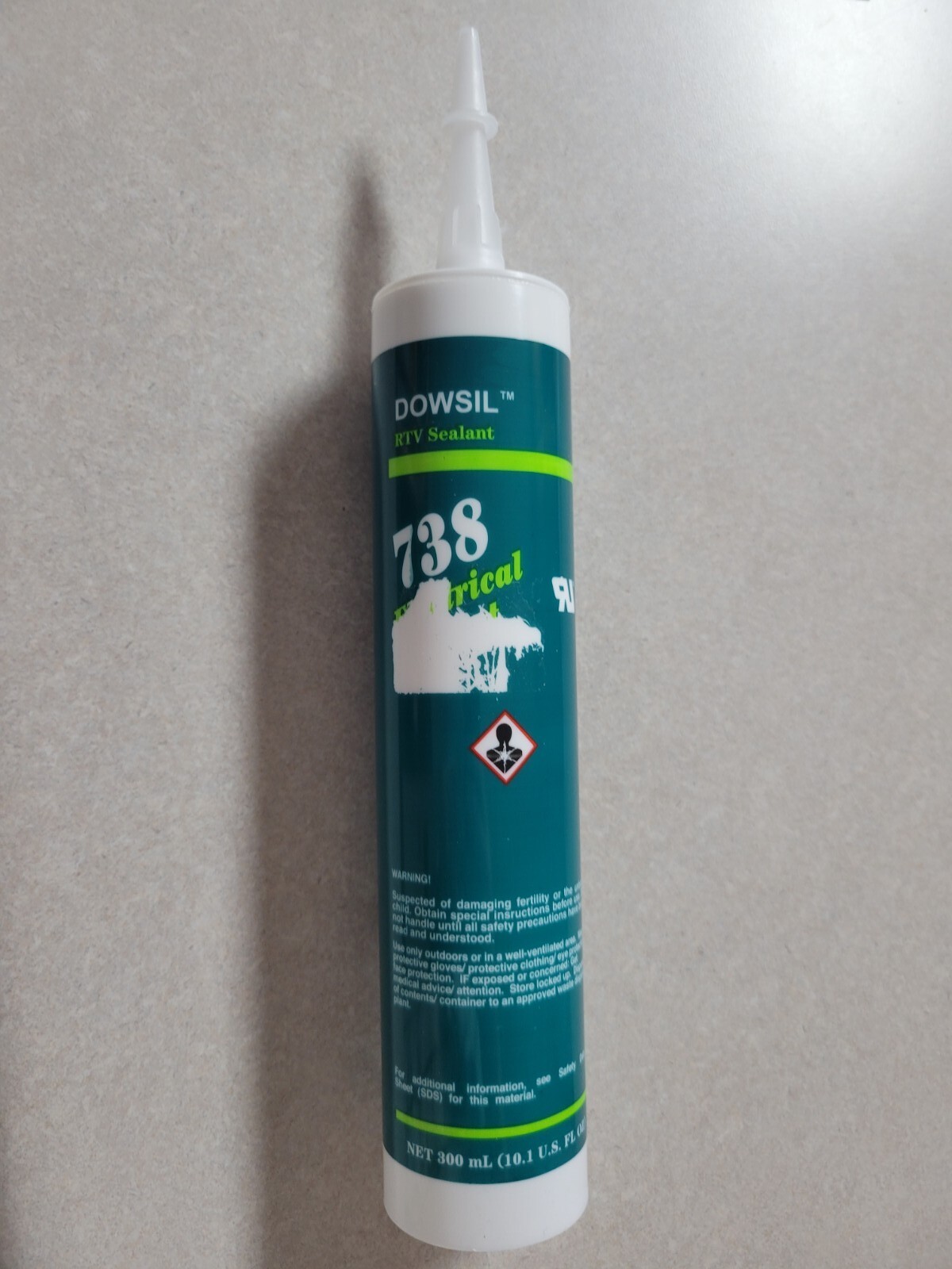 1 Tube of Dow Corning 738 Sealant RTV Silicone Rubber Adhesive 300ml ...