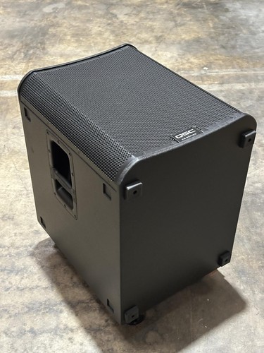 QSC KS118 3600 Watt 18" Powered Subwoofer Active Sub w/ Casters - BLACK ...