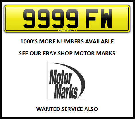 9999 FW FRANK FIONA FREDDIE FRASER FENELLA FRANCIS FELICITY NUMBER ...