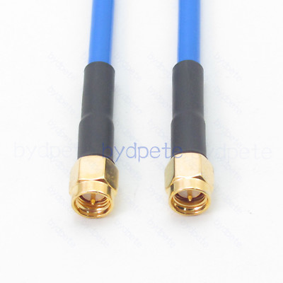 SMA Male plug RG402 Cable Semi Rigid Flexible Coax Coaxial Low Loss RF ...