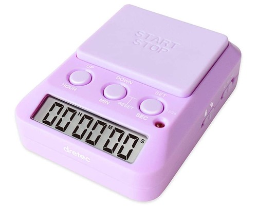 DRETEC (Dritec) Study Timer Time Up 2 Mute T-587PP Purple | eBay