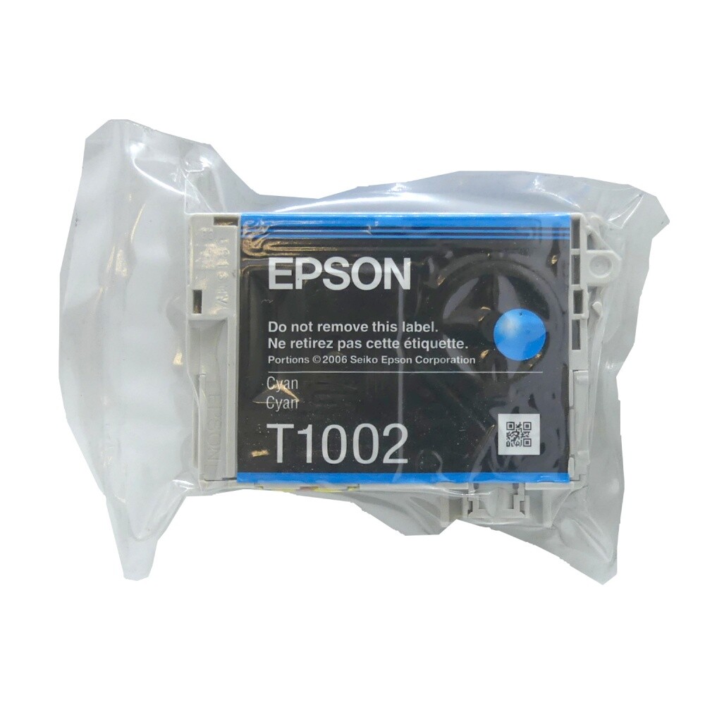 Original Epson Ink Cartridge T1002 Cyan for Stylus Office 40 310 510 ...