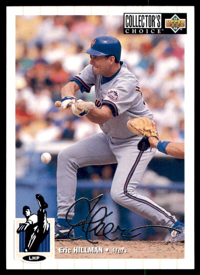 1994 Upper Deck Collector's Choice - Eric Hillman #139 Silver Foil ...