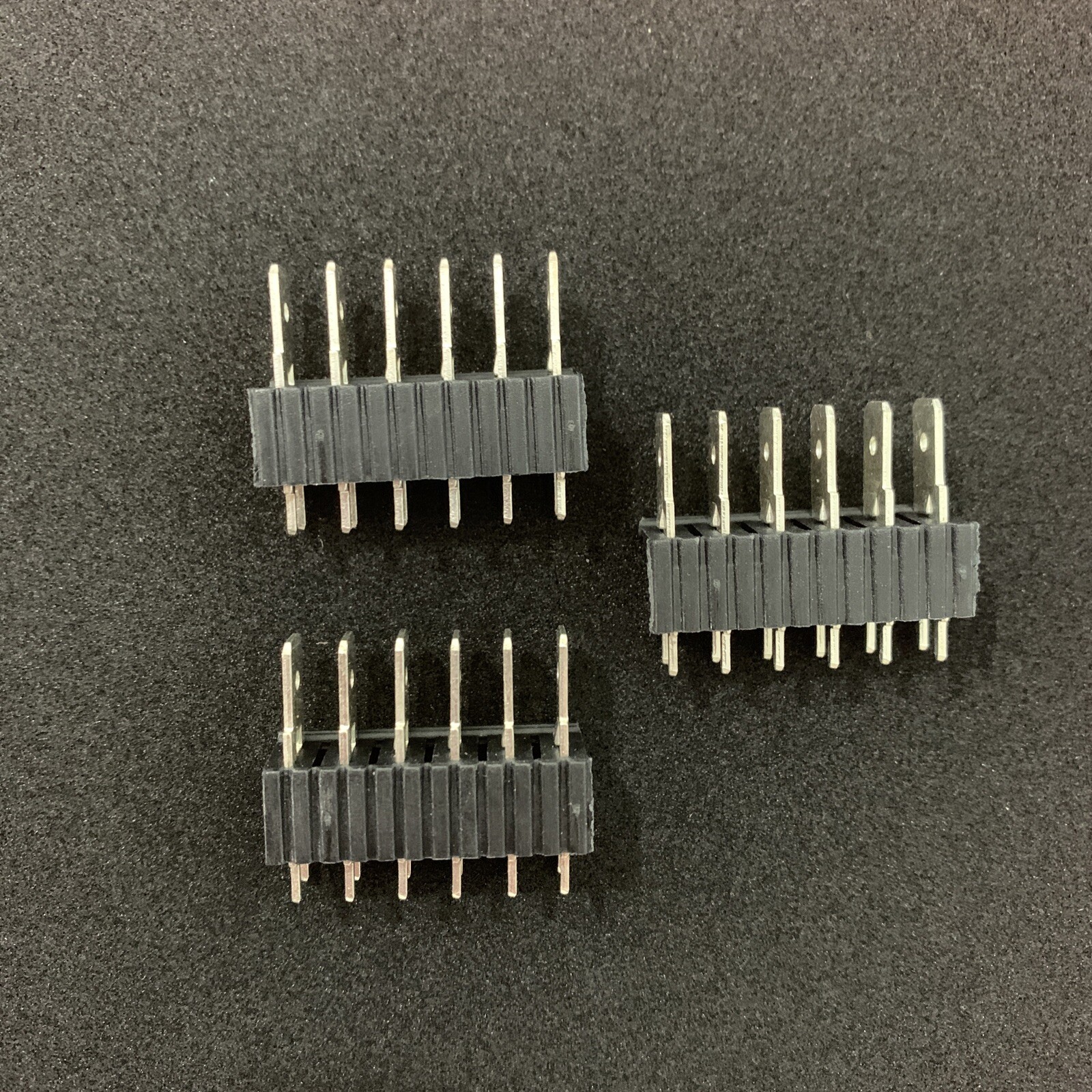 7836 QUICK FIT TERMINAL 6 TAB STEEL PC QUICK FIT HEADER KEYSTONE MALE ...