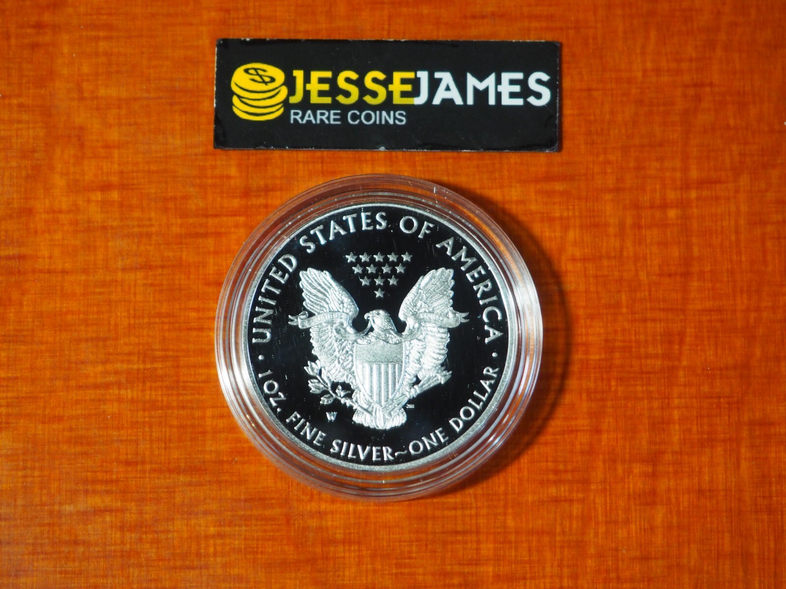 2016 W PROOF SILVER EAGLE '30TH ANNIVERSARY' EDGE LETTERING IN CAPSULE ...