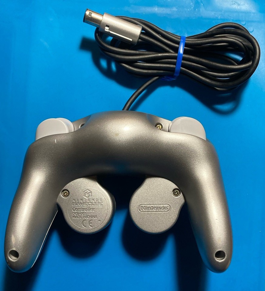 OEM Nintendo GameCube Controller - Platinum / Silver - T3 Tight ...