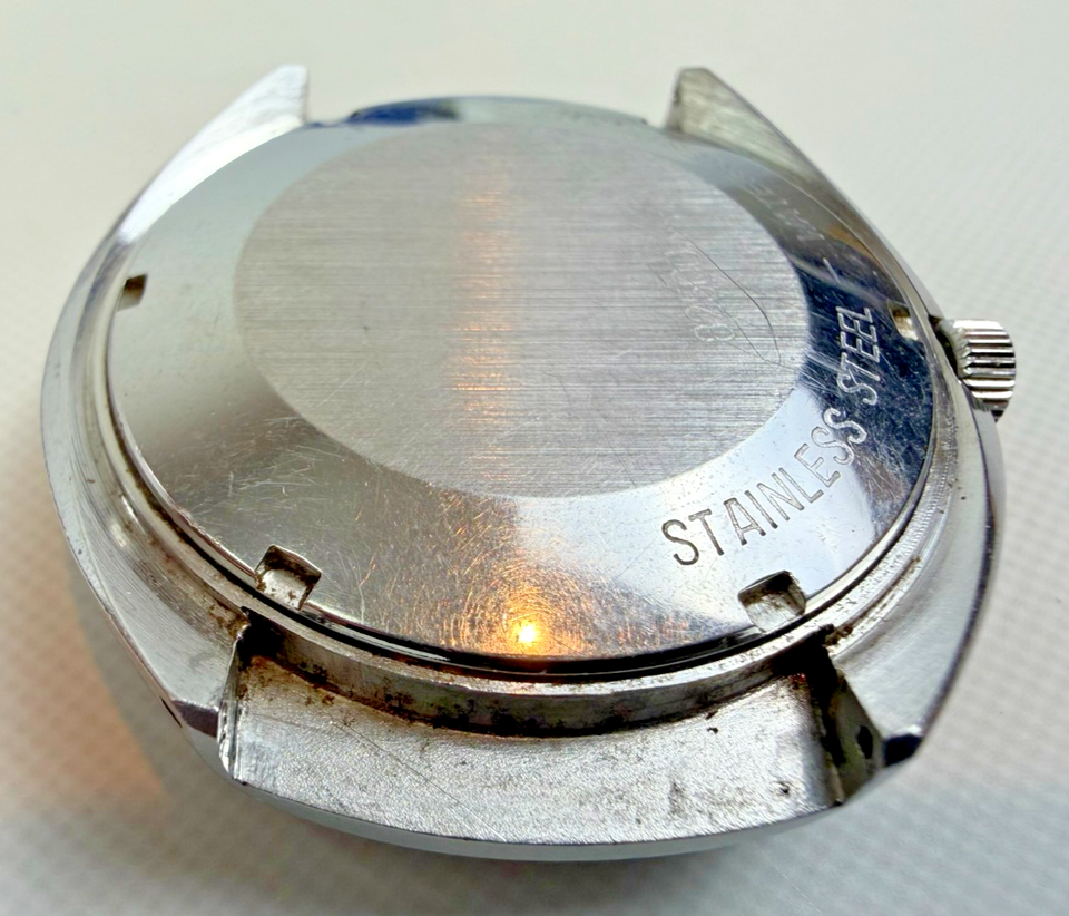 RARE 1970s Hamilton Day N Date Selfwinding 825003-3 No Band AS-IS Parts ...