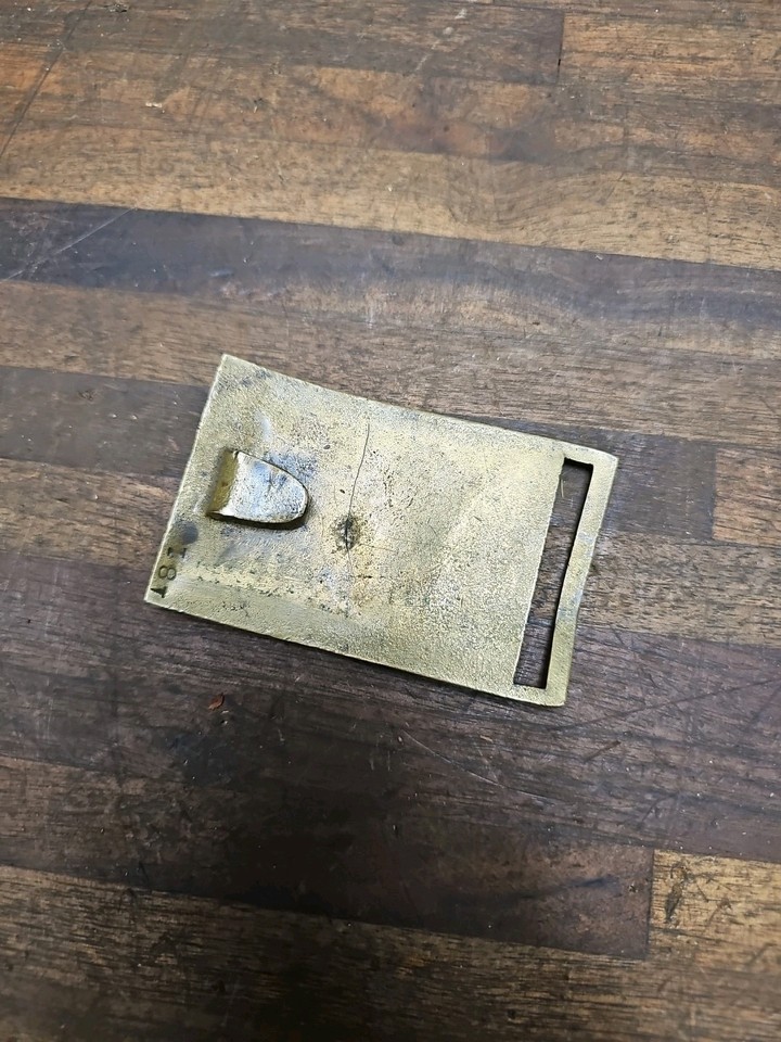 K841- Brass 1851 Pattern Us Civil War Officers Eagle Sword Plate Belt ...