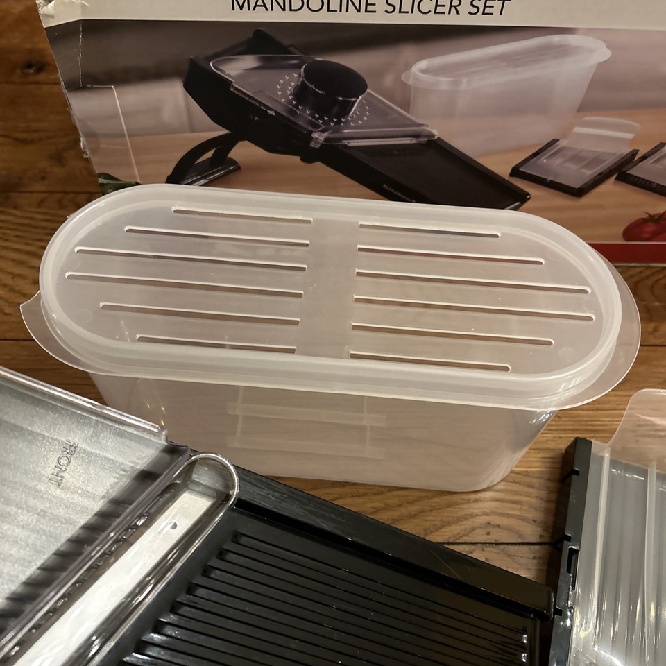 KitchenAid Mandoline Slicer Set 4 Piece-Black | eBay