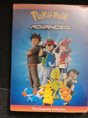 Pokémon Advanced - Complete Collection DVD Cracked Case Loose Disc NEW ...