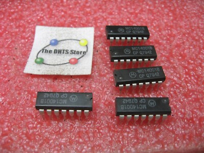 MC14001BCP Motorola CMOS Quad 2-Input NOR Gate IC Plastic 4001 - NOS ...