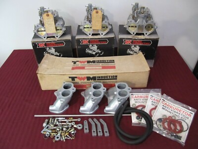 NOS TWM Induction Austin Healey 3000 Old School Speed Triple SK Side ...