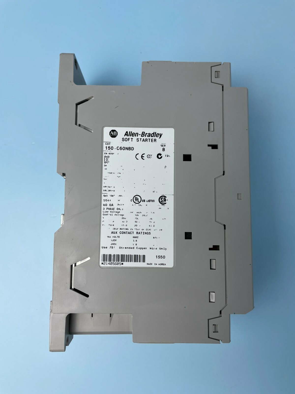 One Used&Tested Allen-Bradley Soft starter 150-C60NBD With 90days ...