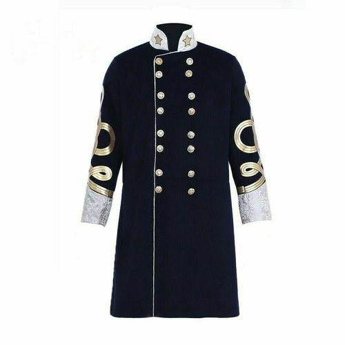 Civil War Confederate Officer Coat Adult Commander Uniform Jacket Coat ...