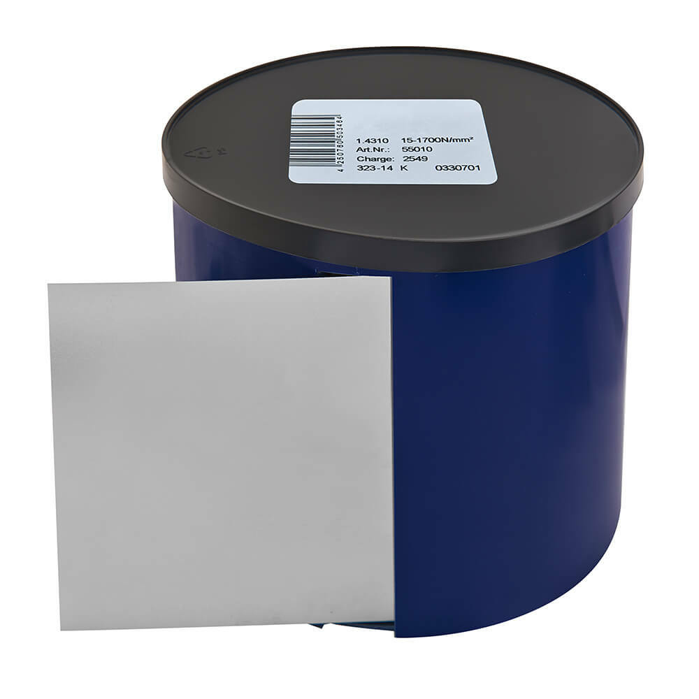 Federstahlband (1.4310) 100 x 5000 mm, Federband, rostfrei ...