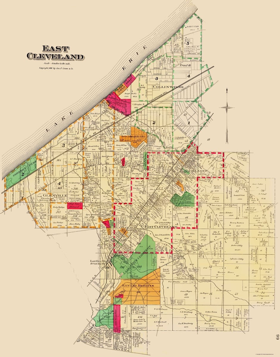 Cleveland City Limits Map