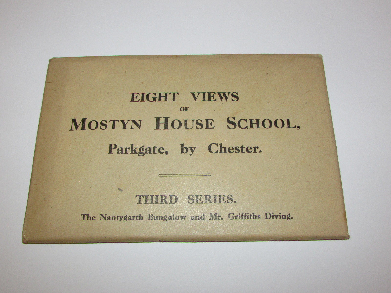 8 Views Of Mostyn House School, Parkgate, By Chester Postcards-Third ...