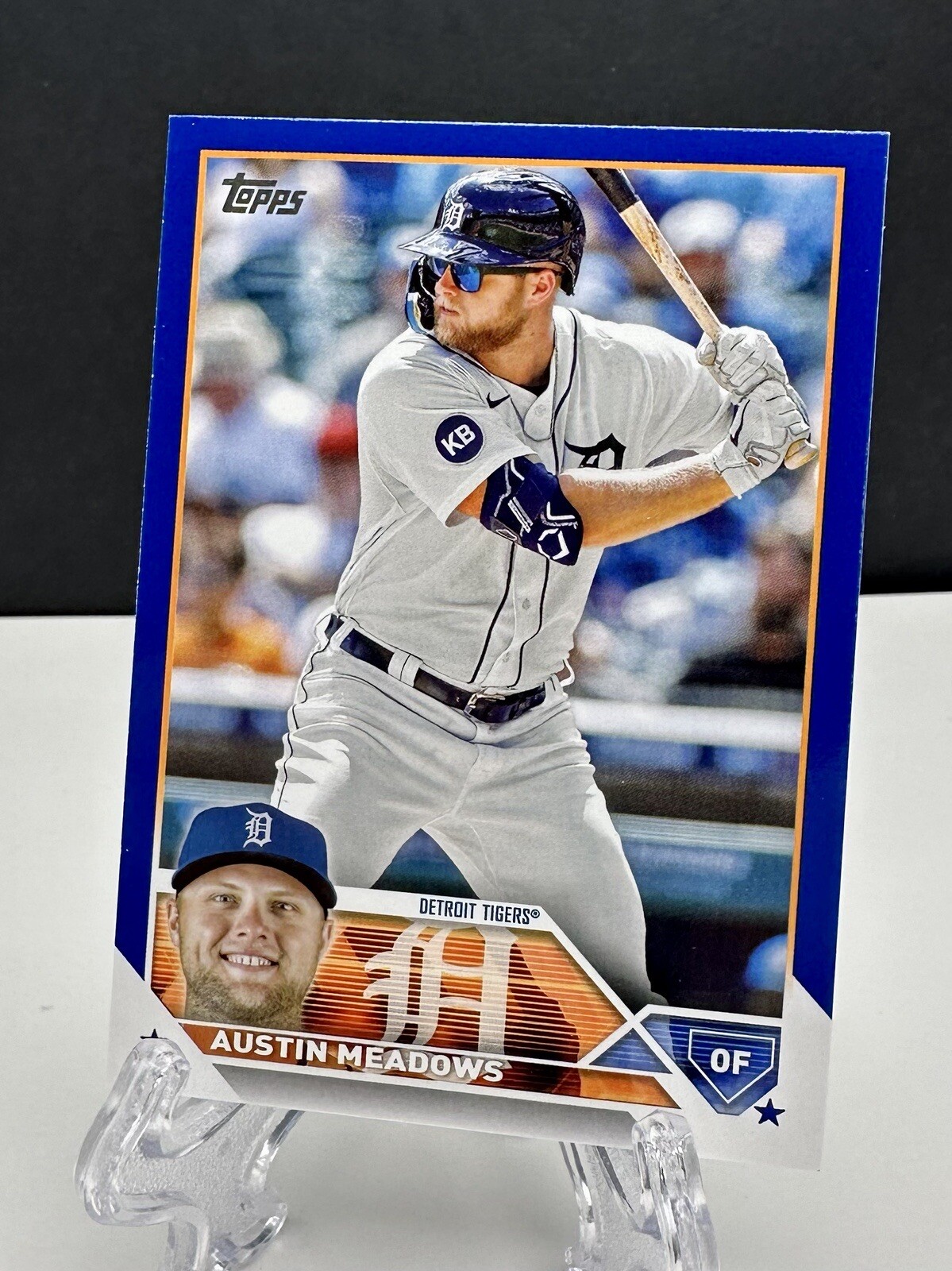2023 Topps Series 1 AUSTIN MEADOWS Royal Blue Parallel #252 Detroit ...