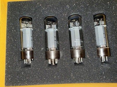 Matched Quad Mullard EL34 / 6CA7 XF2 Vacuum Tubes – 66H3 Date Code | eBay