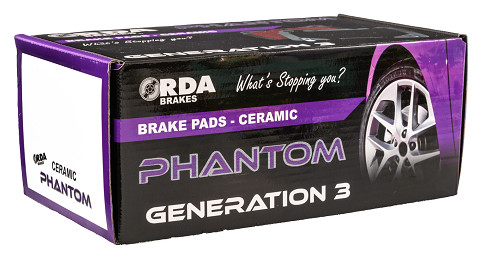 RDA Phantom Ceramic Rear Brake Pads For HSV Harrop 4POT VT VU VX VY VZ ...
