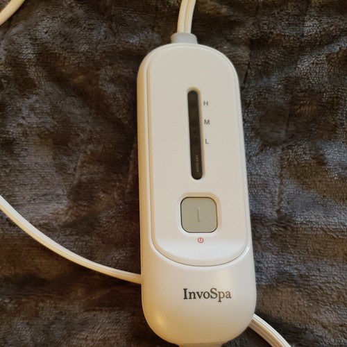 50" x 60" Electric Heated Throw Blanket Gray InvoSpa New Open Box | eBay