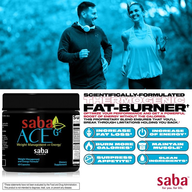 SABA ACE G2 Energy Appetite Control & Weight Management for sale online ...