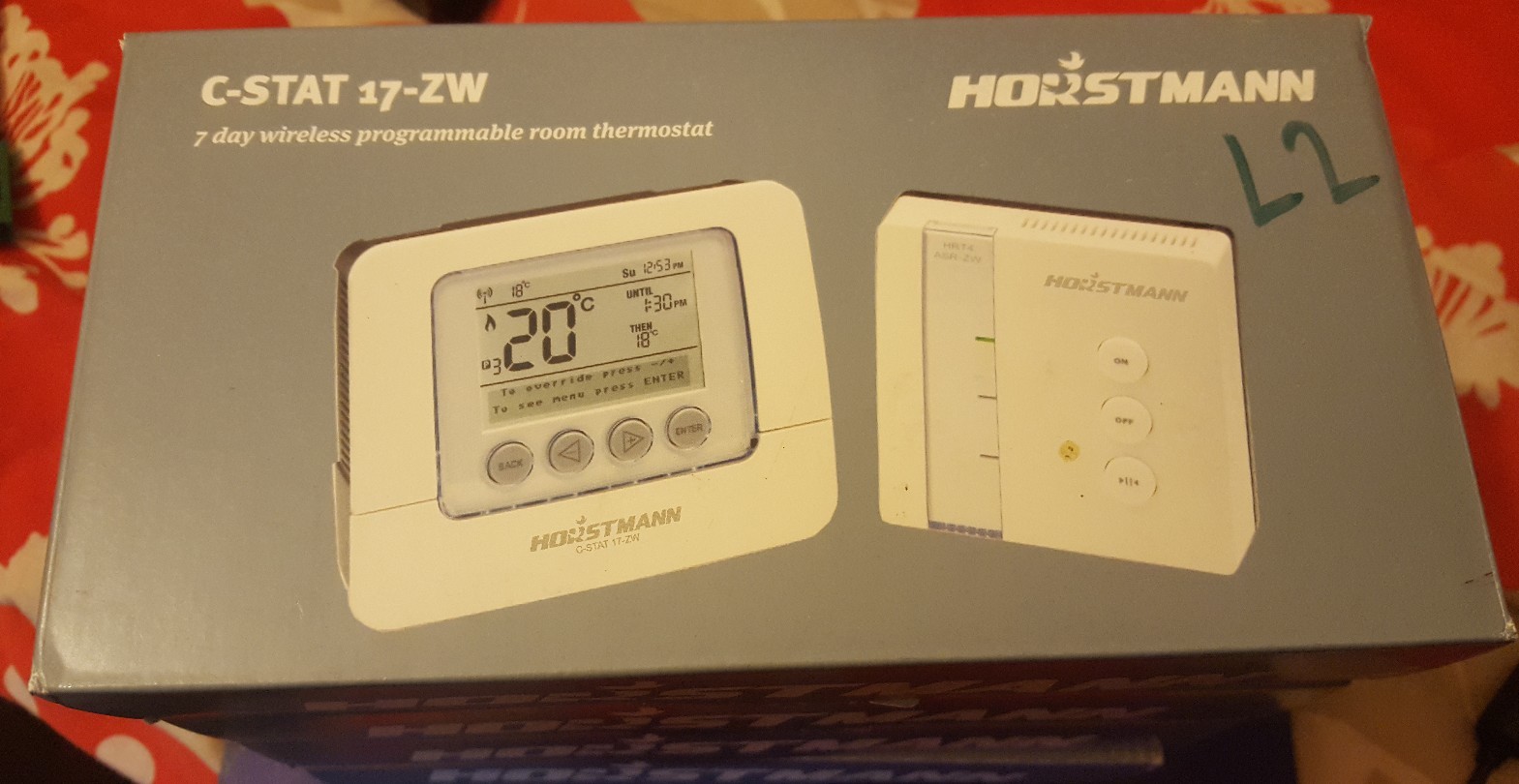 Horstmann C-STAT 17-ZW 7 Day Programmable Wireless Room Thermostat 1st ...