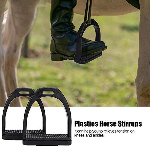 Hffheer 2Pcs Horse Stirrup High Strength Plastics Stirrups Safety Horse Riding S | eBay