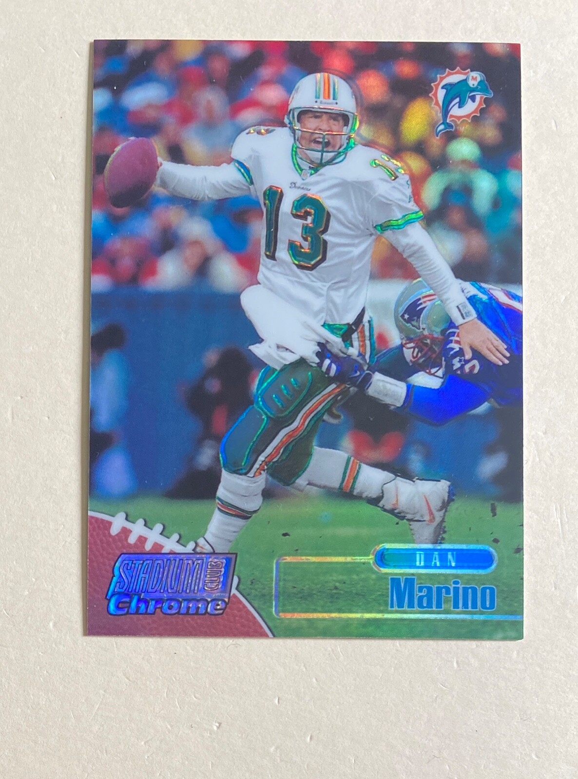 1998 Topps Stadium Club Chrome Refractor Dan Marino #SCC8 HOF #P9060 | eBay