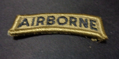 MILITARY PATCH SEW ON FOR MULTICAM OCP UNIFORM US ARMY AIRBORNE TAB ...