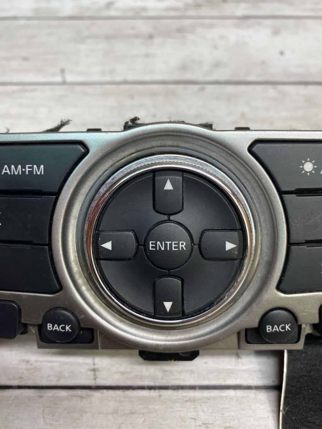 Infiniti Q40 Radio am fm 2014 2017 navigation control panel OEM assy ...