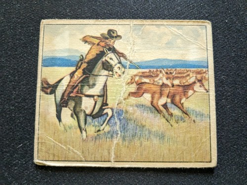 1949 Bowman Wild West Card # A-11 Lone-Star Settlers (GD) | eBay