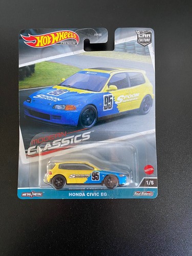Hot Wheels Modern Classics HONDA CIVIC EG Premium SPOON SPORTS | eBay