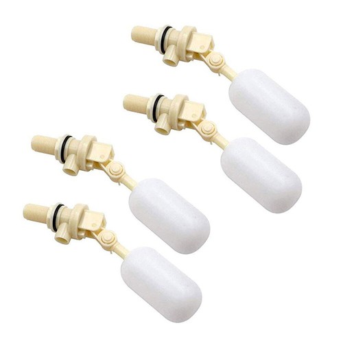 4 Pack Float Valve Stable Water Float Valve Shut Off 1/2" Automatic ...