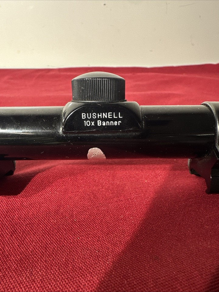 Vintage Bushnell Banner 10x 40mm Rifle Scope (93568-1) | eBay