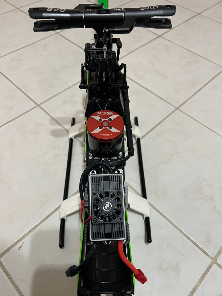 SAB GOBLIN RAW 700 BNF, IKON2,Spektrum Dsmx sats,Flybarless System ...